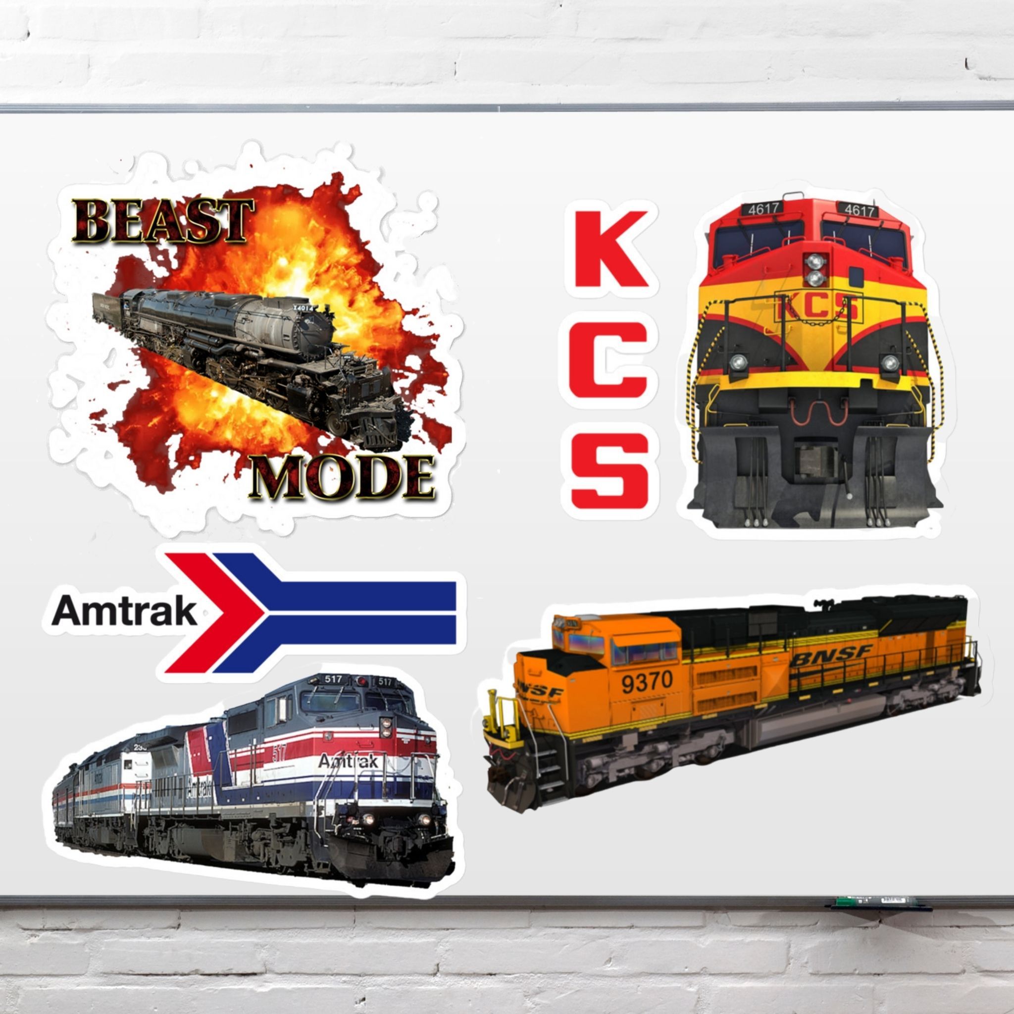 Railroad Stickers & Decals | Vintage & Modern Train Logos – Broken ...