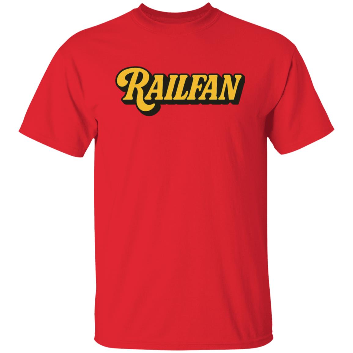 Railfan T-Shirt | Retro Train Lover Tee for Rail Enthusiasts – Broken ...