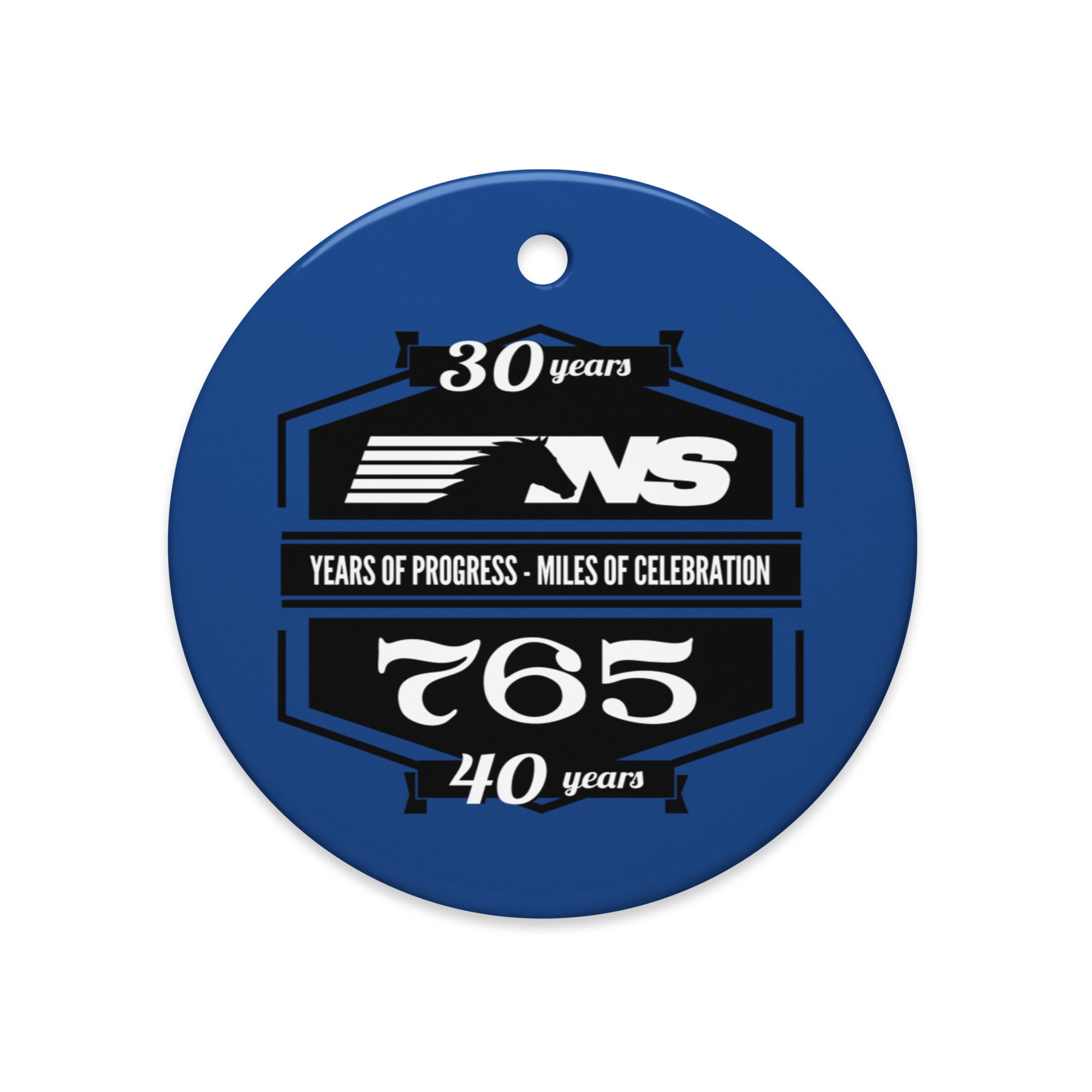NS x 765 Anniversary Ornament | Norfolk Southern 30 & 40 Year ...